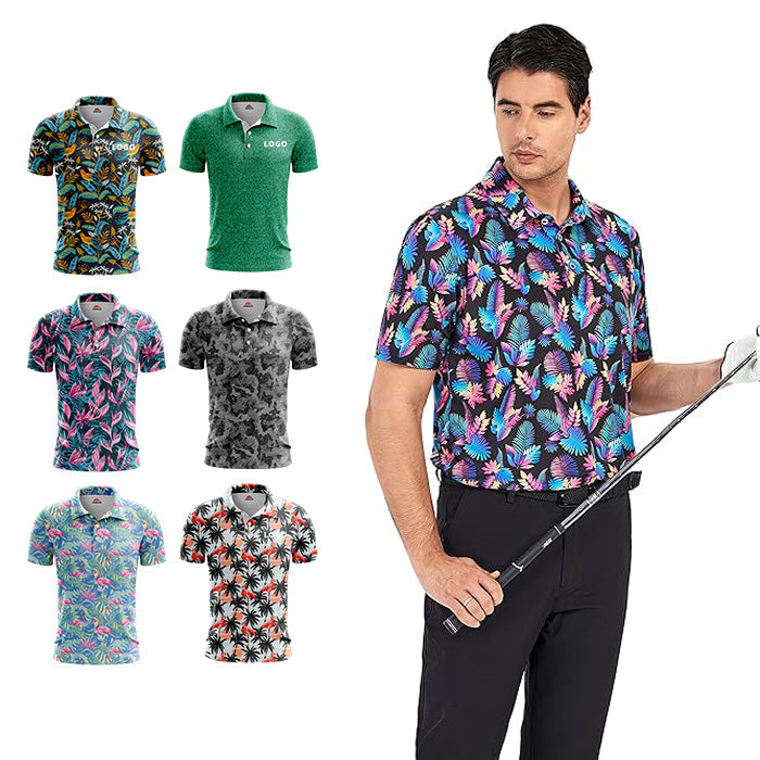Custom company logo golf shirts – AISNUG APPAREL
